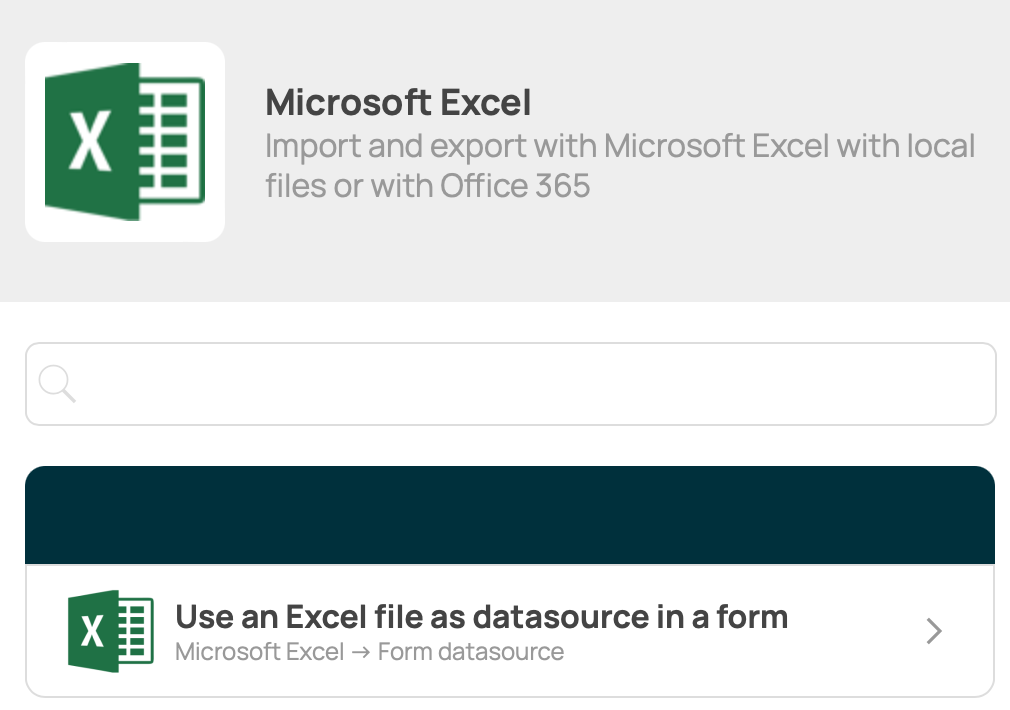 Uploading an Excel File